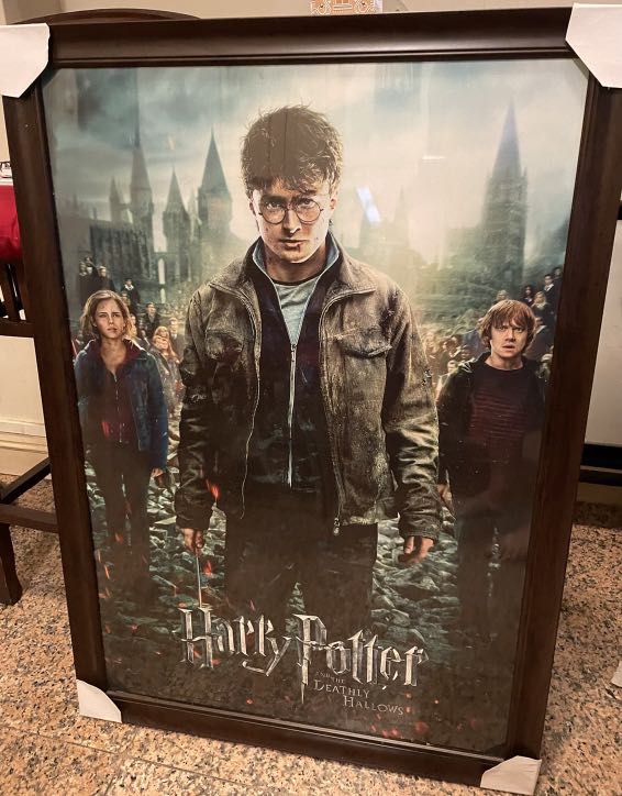 Harry Potter poster, Furniture & Home Living, Home Decor, Frames ...