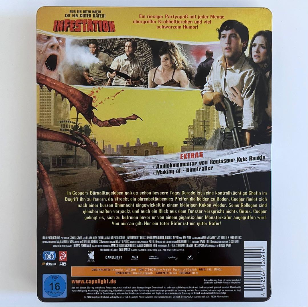 Infestation steelbook Blu-Ray, 興趣及遊戲, 音樂、樂器 & 配件, 音樂與媒體 - CD 及 DVD ...