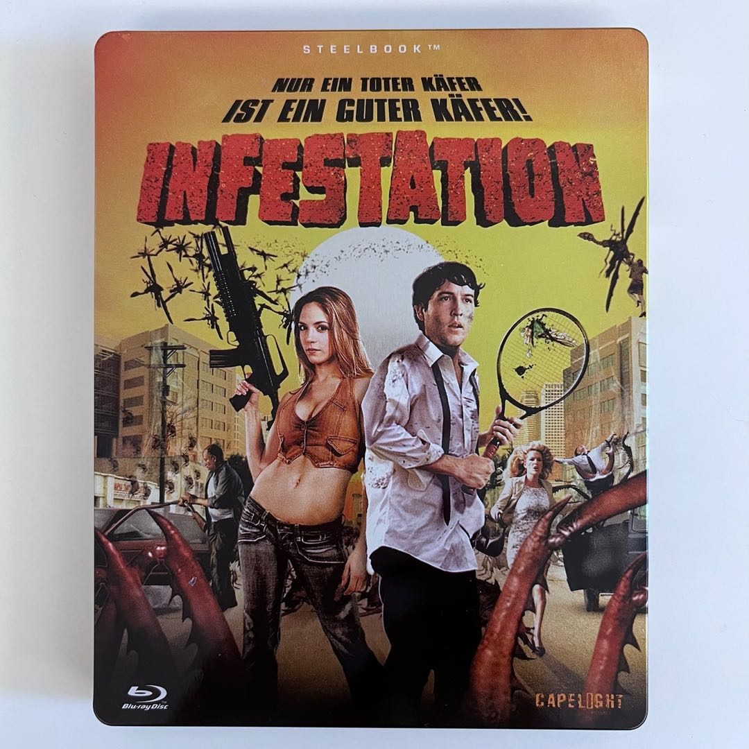 Infestation steelbook Blu-Ray, 興趣及遊戲, 音樂、樂器 & 配件, 音樂與媒體 - CD 及 DVD ...