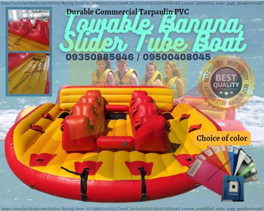 Inflatable Towable Banana Slider TW-A, Sports Equipment, Sports & Games ...