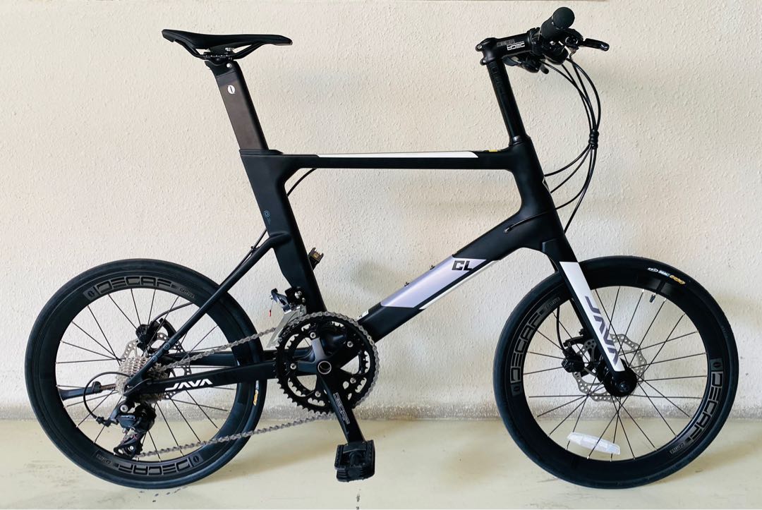 SECOND HAND JAVA MINI VELO CARBON 18 SPEED SHIMANO SORA, Sports ...