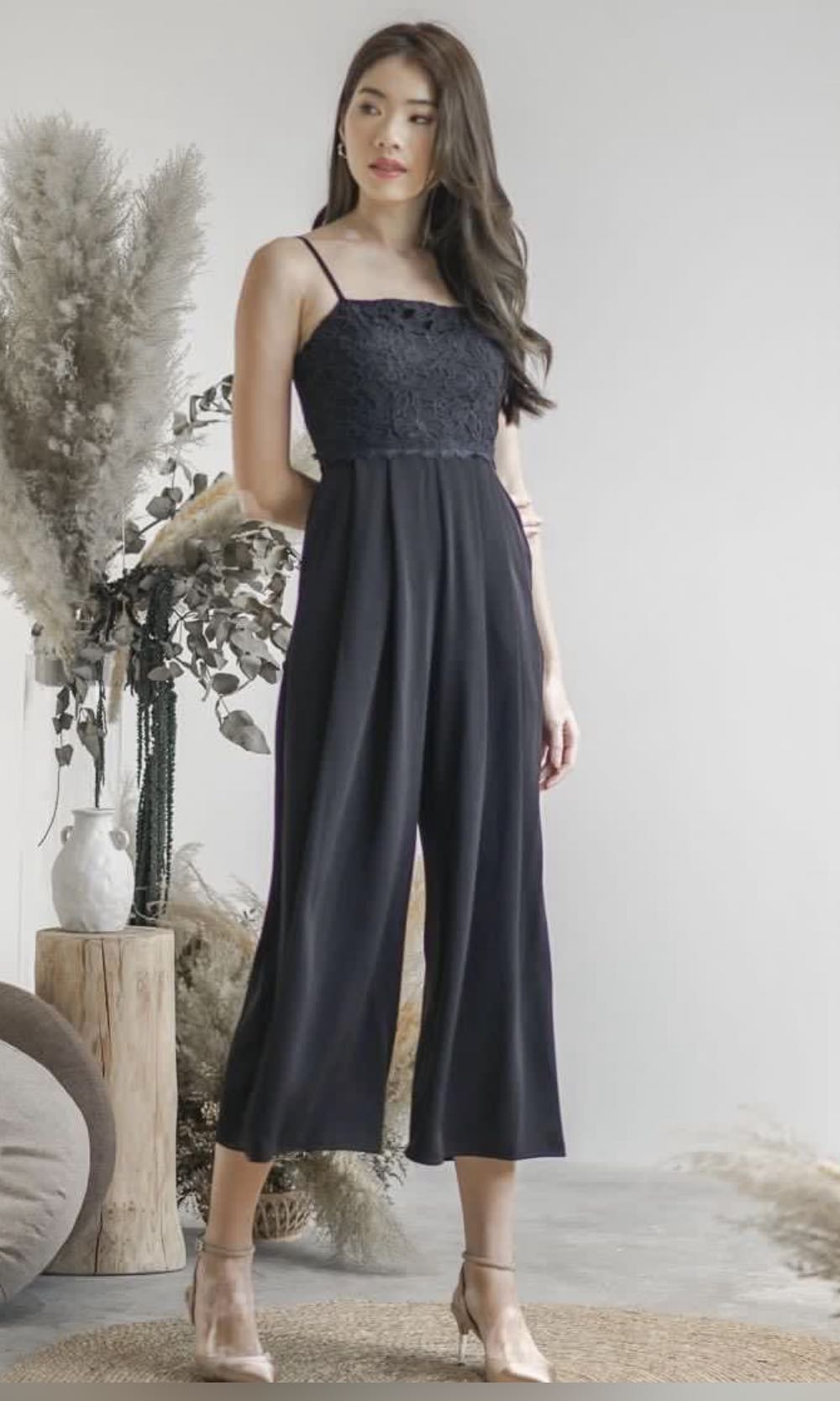 Jayla Jumpsuit in Black, Women's Fashion, Dresses & Sets, Jumpsuits on Carousell