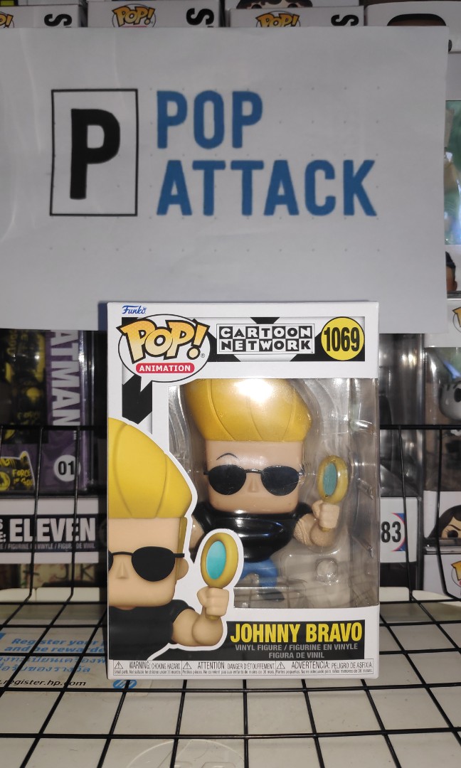 Johnny Bravo Funko Pop, Hobbies & Toys, Toys & Games on Carousell