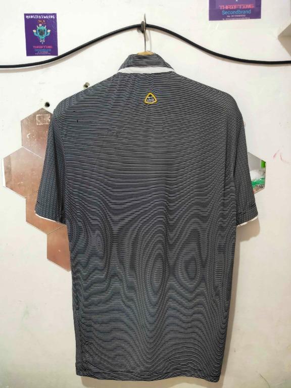Kaos Polo Louis Castel Hitam Garis Garis Putih Small Logo, Fesyen Pria ...