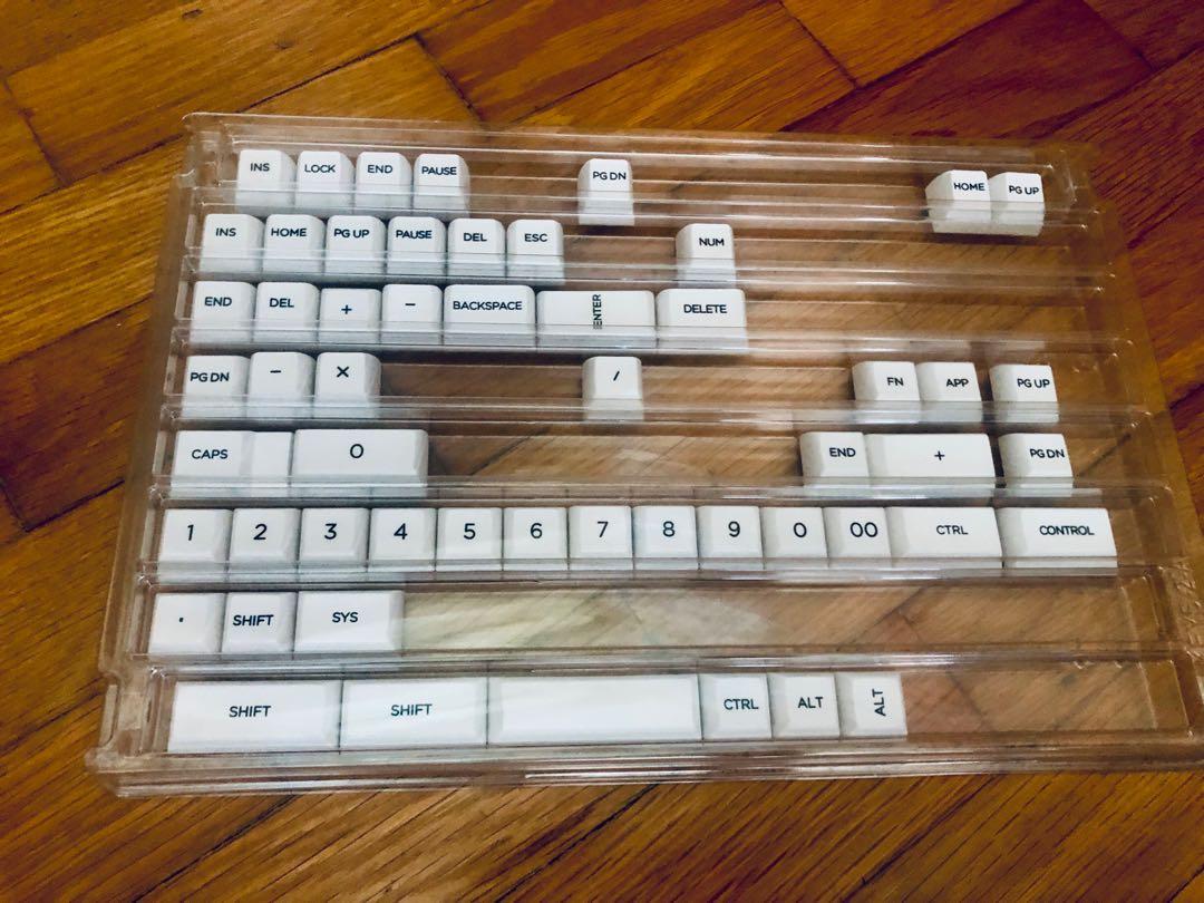 KAT Alpha PBT Keycaps 146 keys for Custom Keyboard WOB, Computers ...