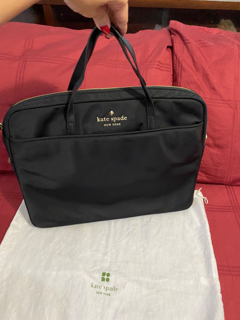Kate Spade laptop bag, Luxury, Bags & Wallets on Carousell