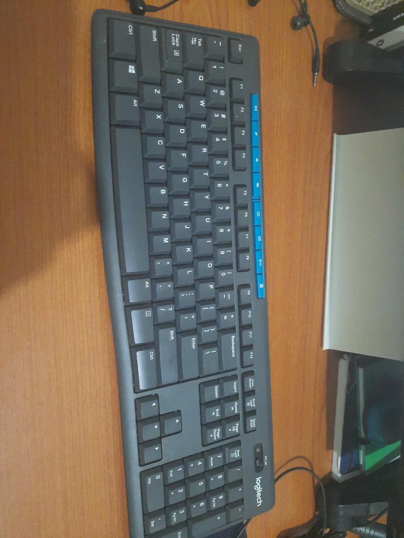 Keyboard Logitech K275 dan Mouse Wireless, Elektronik, Lainnya di Carousell