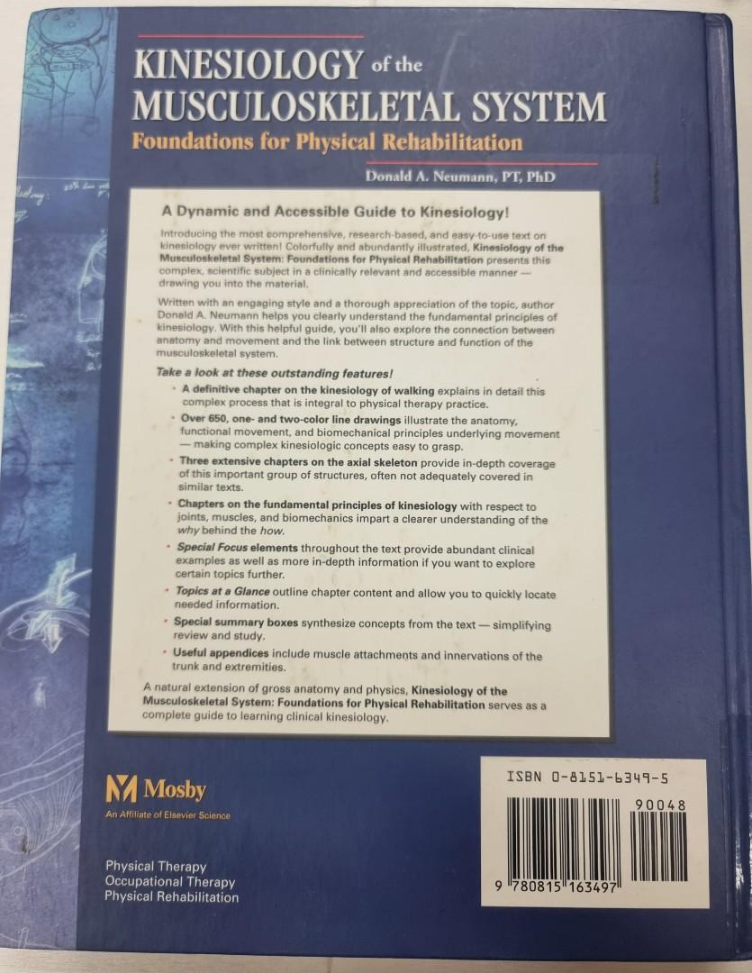 Kinesiology Of The Musculoskeletal System; Fundamentals Of ...
