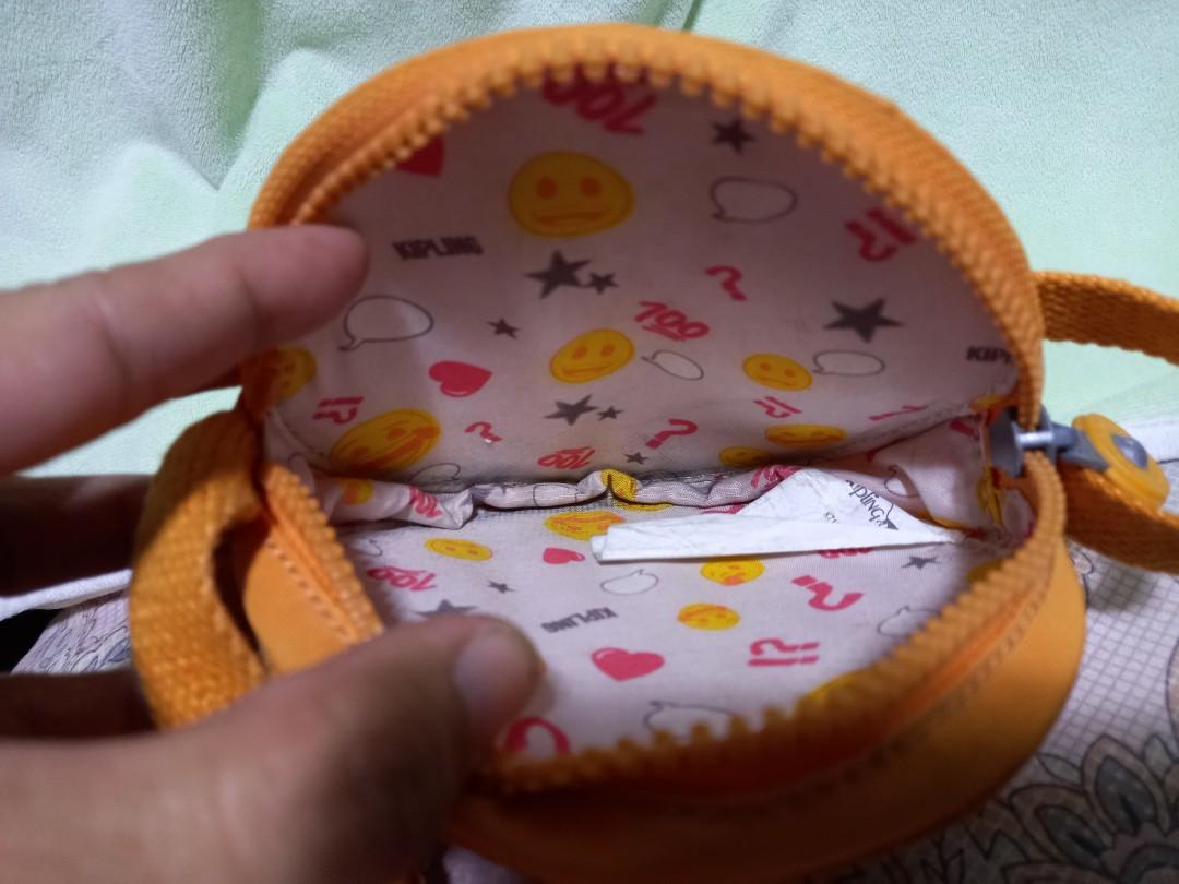 Kipling emoji sling bag, Women's Fashion, Bags & Wallets, Cross-body ...