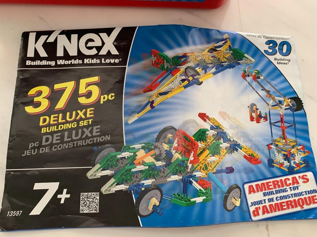 K'Nex Bundle - Deluxe Building Set + 35 Model Building Set, Hobbies ...