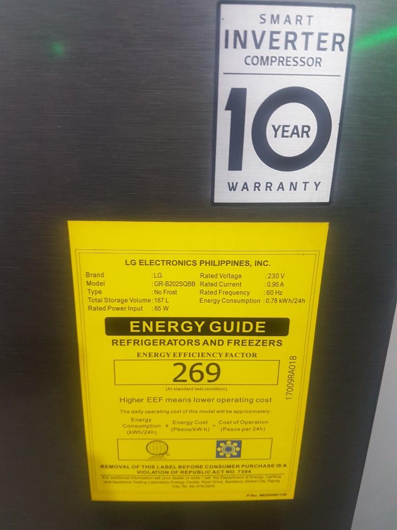 LG REF 2DOORS, TV & Home Appliances, Kitchen Appliances, Refrigerators ...