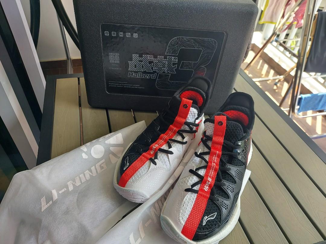 Lining Halberd 3 李宁战戟3 badminton shoe, Sports Equipment, Sports & Games ...