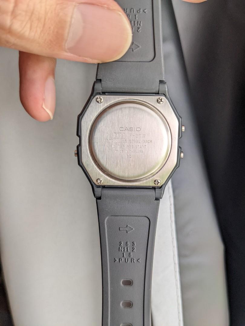 LNIB Casio F-91W-3D God Tier, Men's Fashion, Watches & Accessories ...