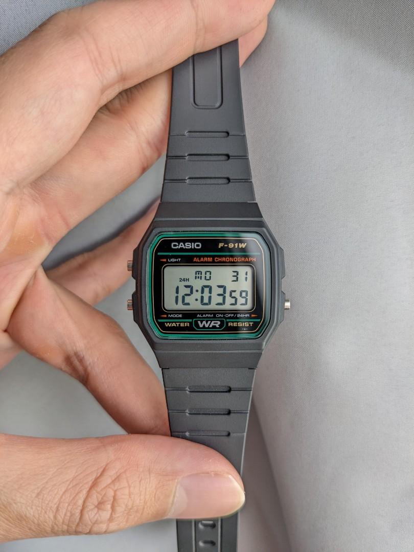 LNIB Casio F-91W-3D God Tier, Men's Fashion, Watches & Accessories ...