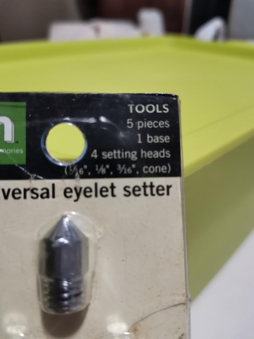 Making memories eyelet setter and eyelets set, Hobbies & Toys ...