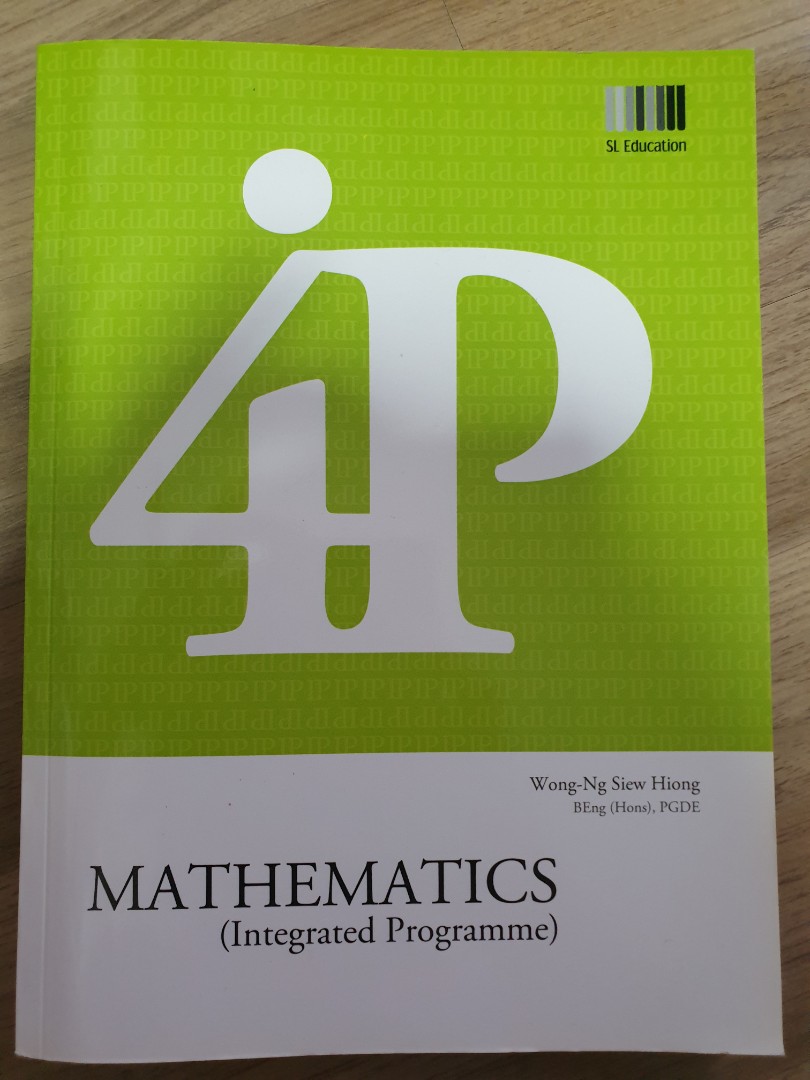Mathematics Sec 4 Integrated Programme (IP) Assessment Book + Solutions ...