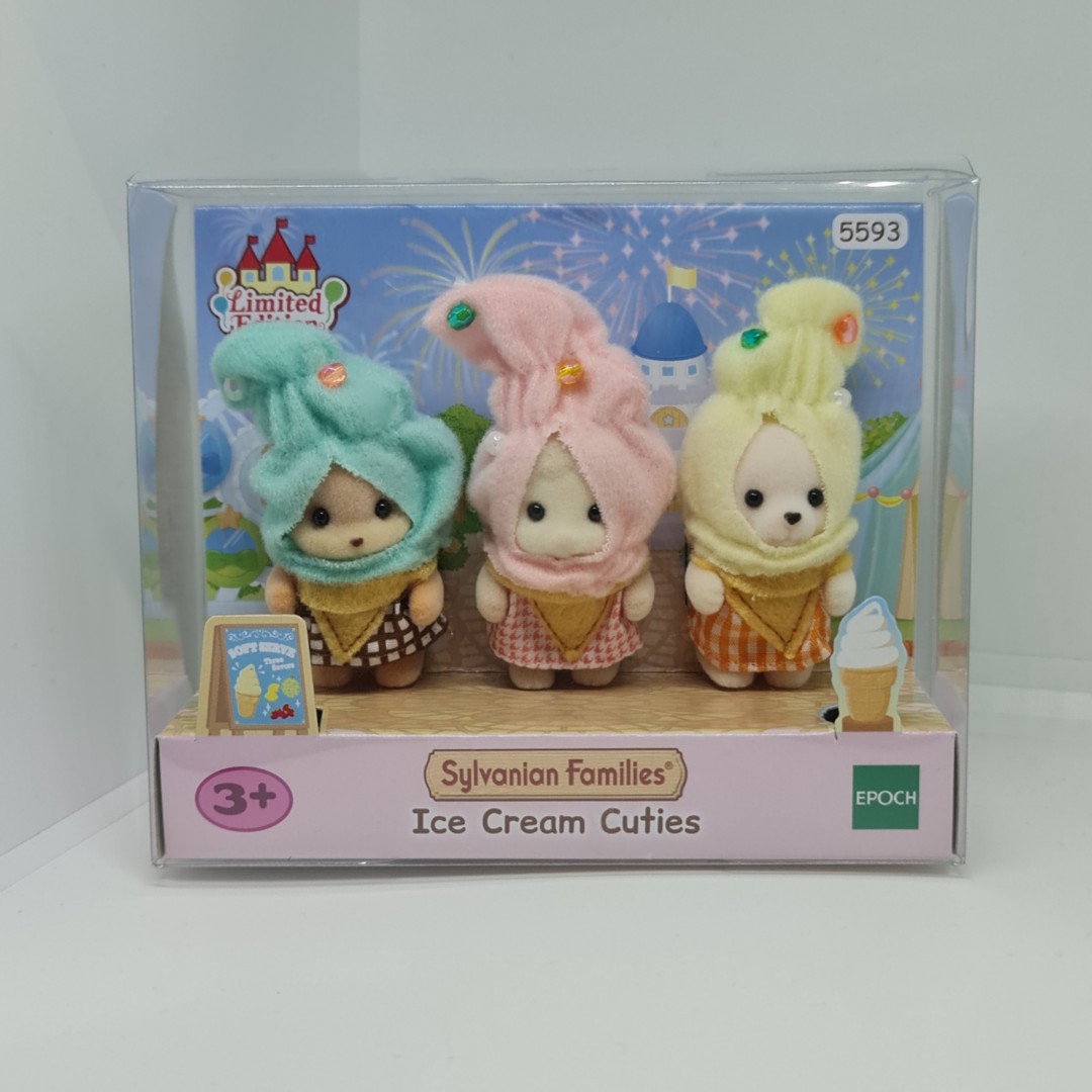 MISB Sylvanian Families Ice Cream Cuties Limited Edition, Hobbies ...