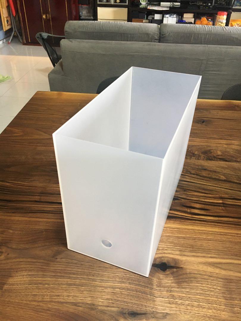 Muji File Box, Hobbies & Toys, Stationery & Craft, Other Stationery ...