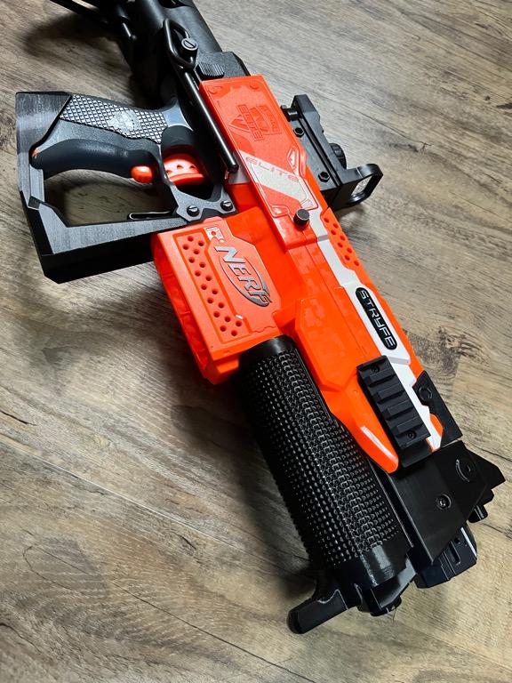 NERF Stryfe (Internal and External Modded), Hobbies & Toys, Toys ...