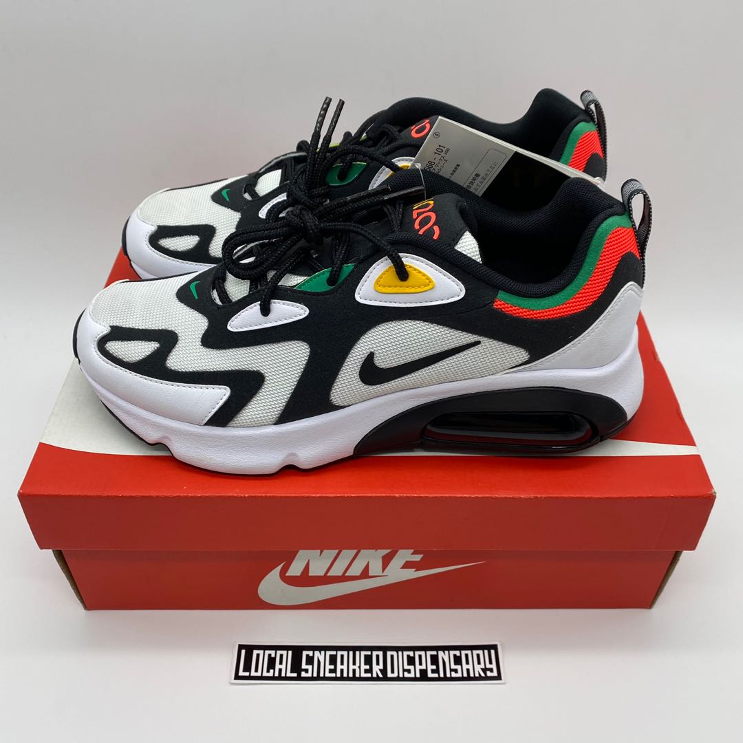 Nike Air Max 200 rasta, Men's Fashion, Footwear, Sneakers on Carousell