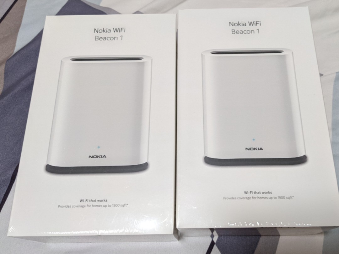 Nokia WiFi Beacon 1 Mesh router ($80 for 2 units), TV & Home Appliances ...