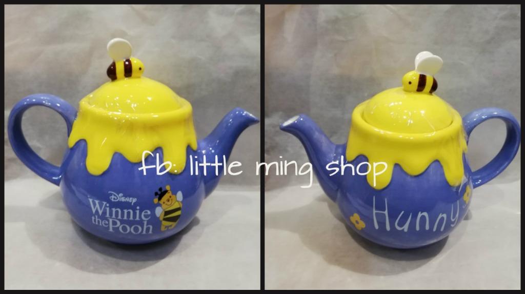Original Disney Winnie the pooh violet teapot with bee lid, Furniture ...