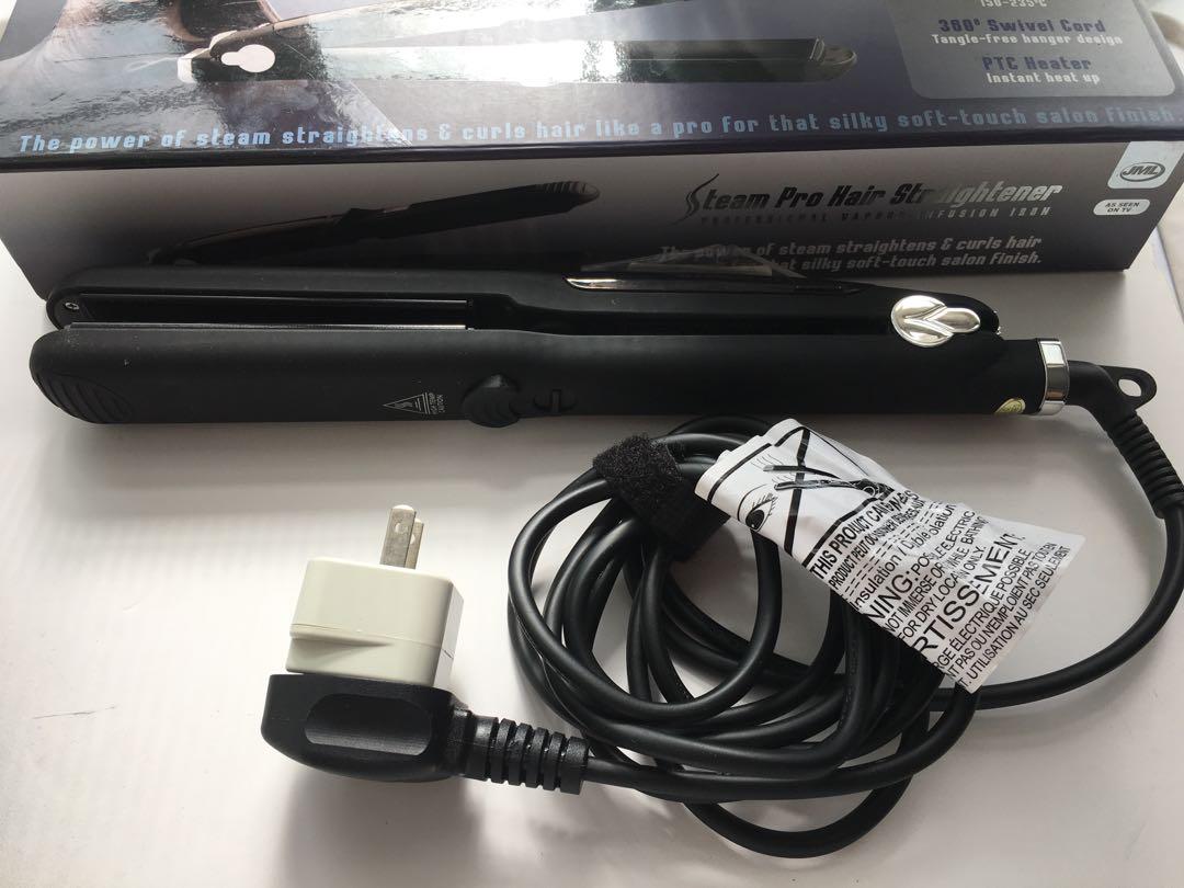 Original JML Steam Pro Hair Straightener, Beauty & Personal Care, Hair ...