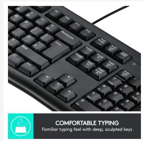 (Original) Logitech K120 USB Keyboard 3 Years Singapore Warranty 920 ...