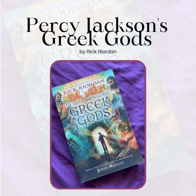Percy Jackson's Greek Gods by Rick Riordan, Hobbies & Toys, Books ...