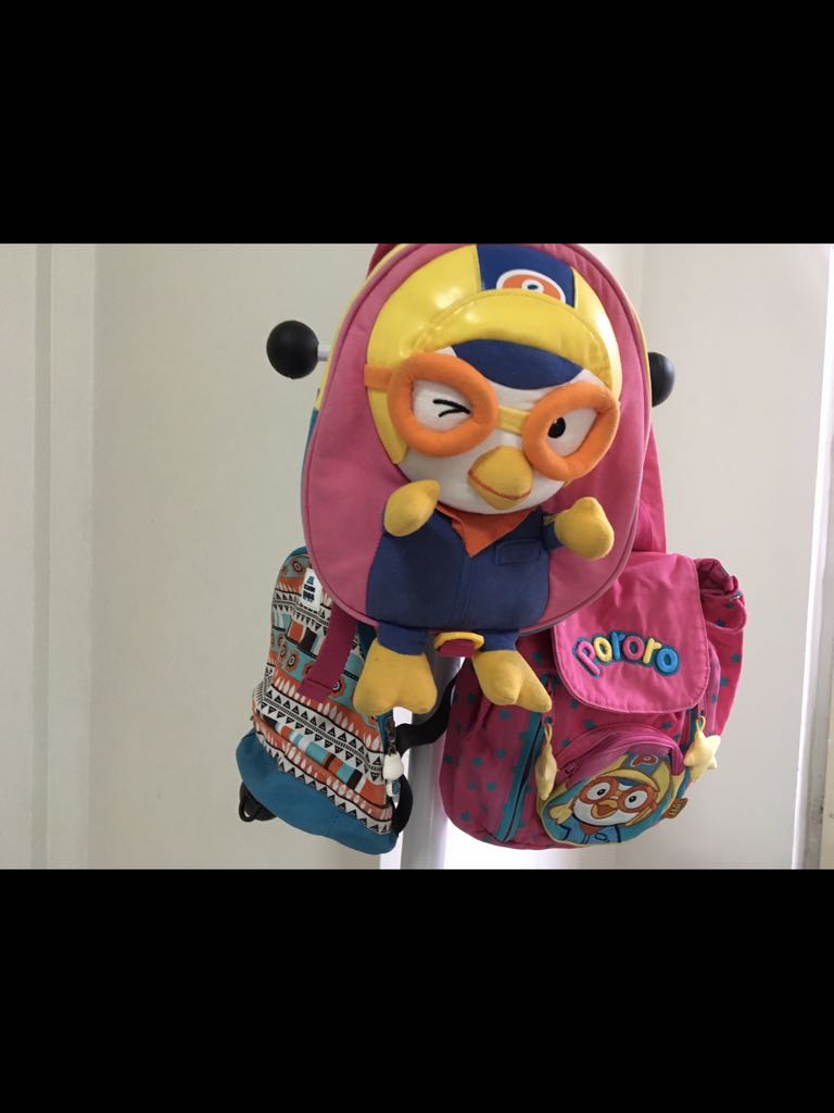 PORORO backpack for kids,,,,,,, Babies & Kids, Babies & Kids Fashion on ...