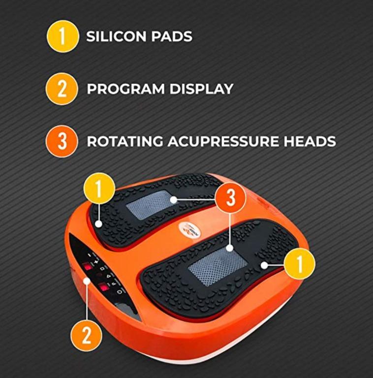 Power Legs Vibration Plate Foot Massager Platform Beauty And Personal