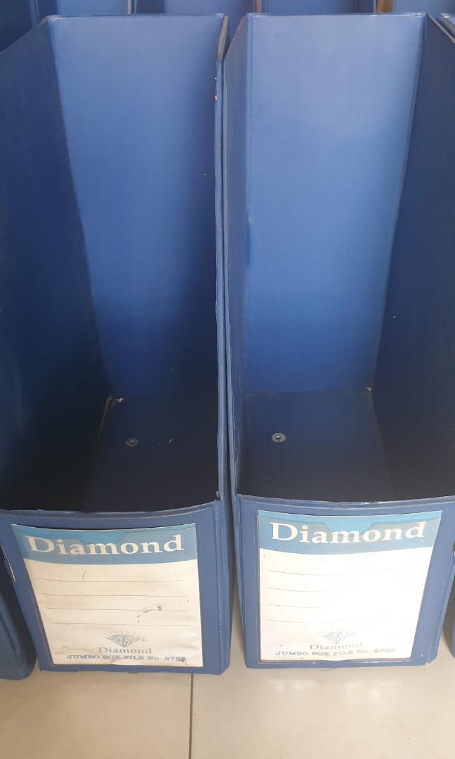 preloved kotak file box file dokumen Bantex/Diamond/Carrefour, Buku ...