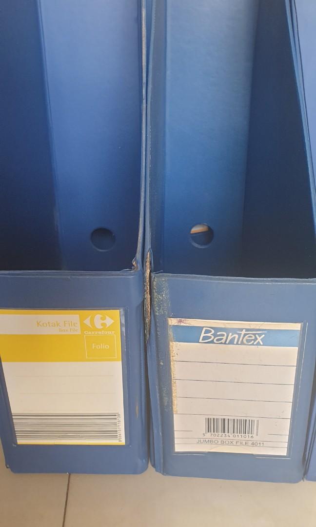preloved kotak file box file dokumen Bantex/Diamond/Carrefour, Buku ...