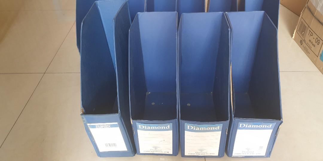 preloved kotak file box file dokumen Bantex/Diamond/Carrefour, Buku ...