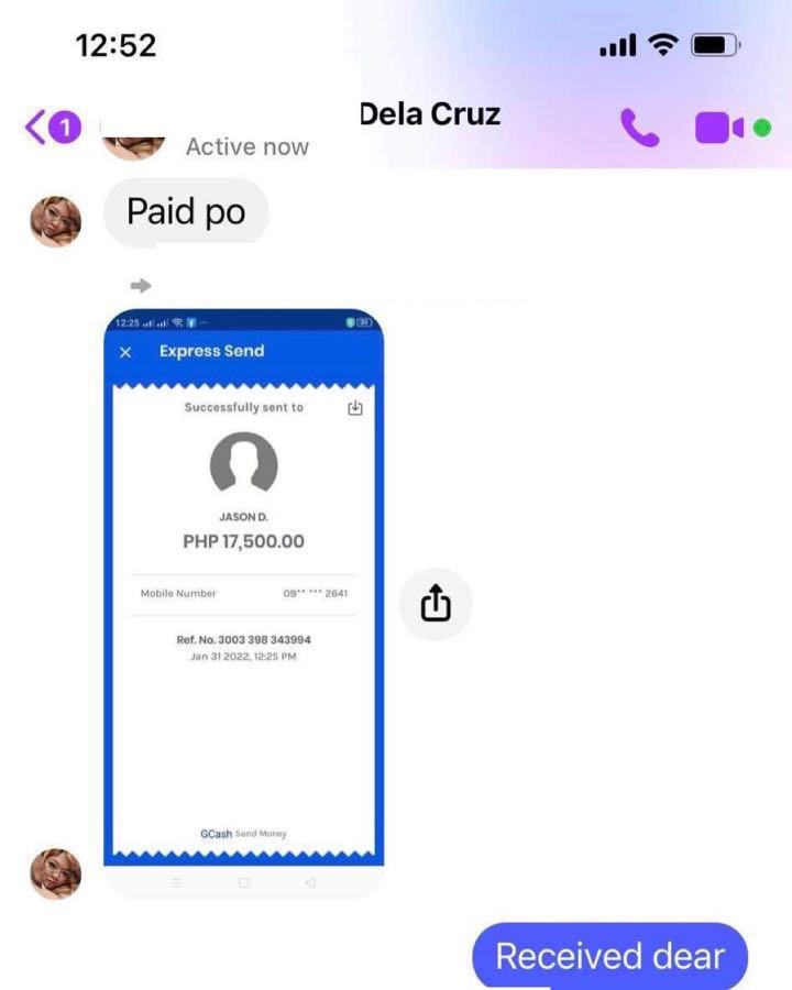 Proof of transaction., Announcements on Carousell