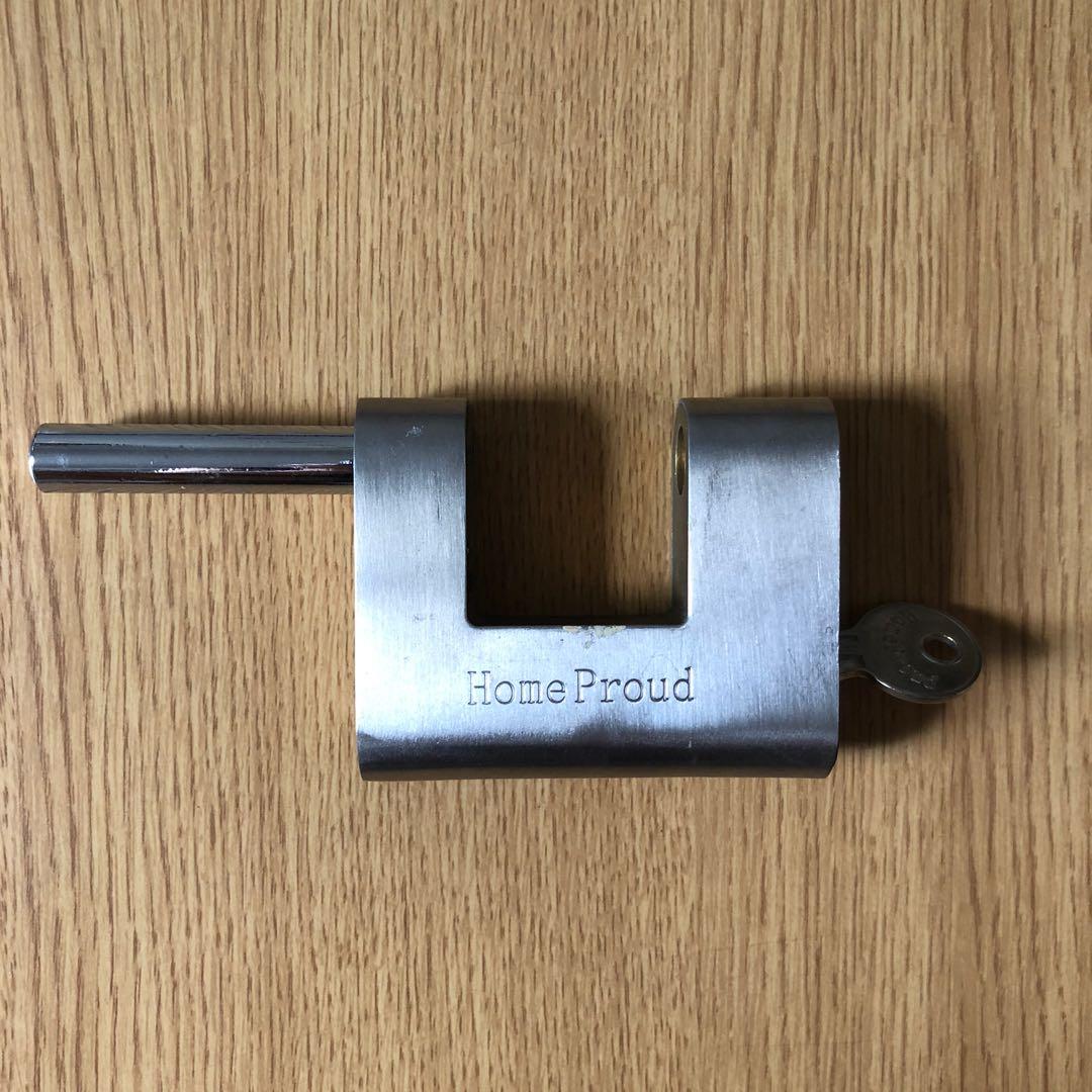 Residential gate lock with key, Furniture & Home Living, Security ...