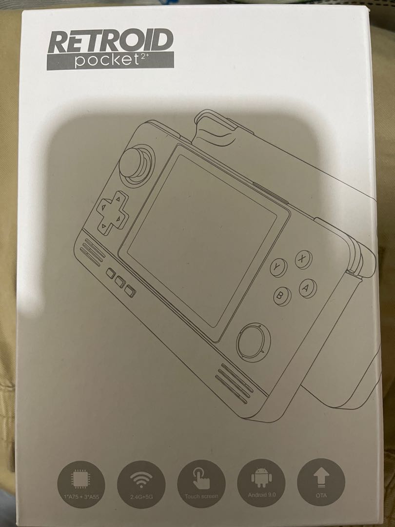 Retroid Pocket 2+ （plus 2.5代）黑色, 電子遊戲, 電子遊戲機, PlayStation - Carousell