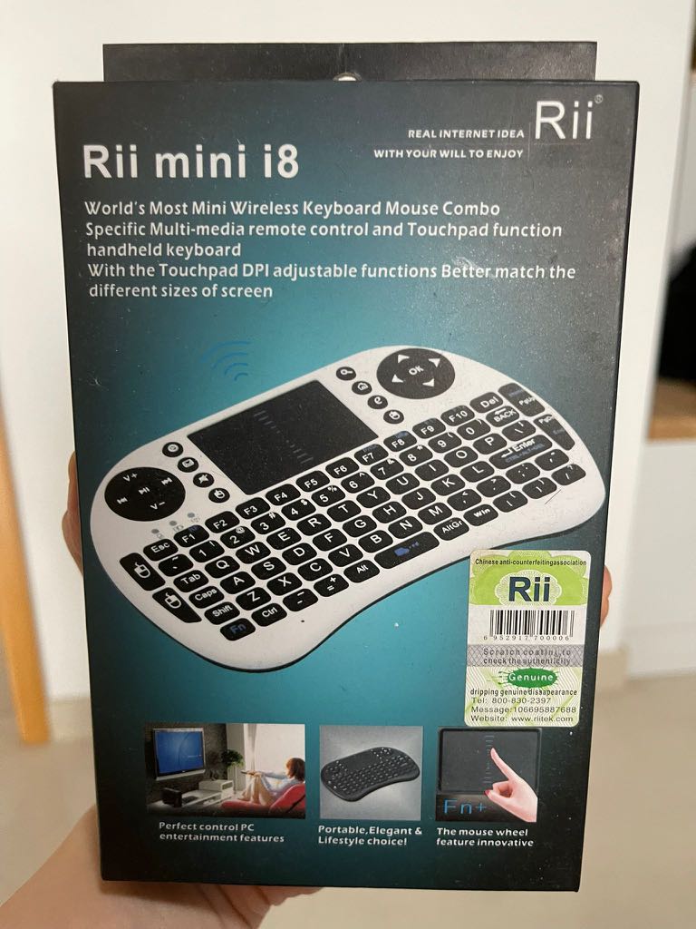 Rii mini i8 wireless mini keyboard & touchpad, Mobile Phones & Gadgets ...