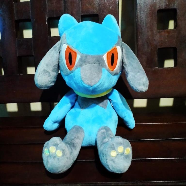 Riolu Stuffed Toy (Pokémon), Hobbies & Toys, Toys & Games on Carousell
