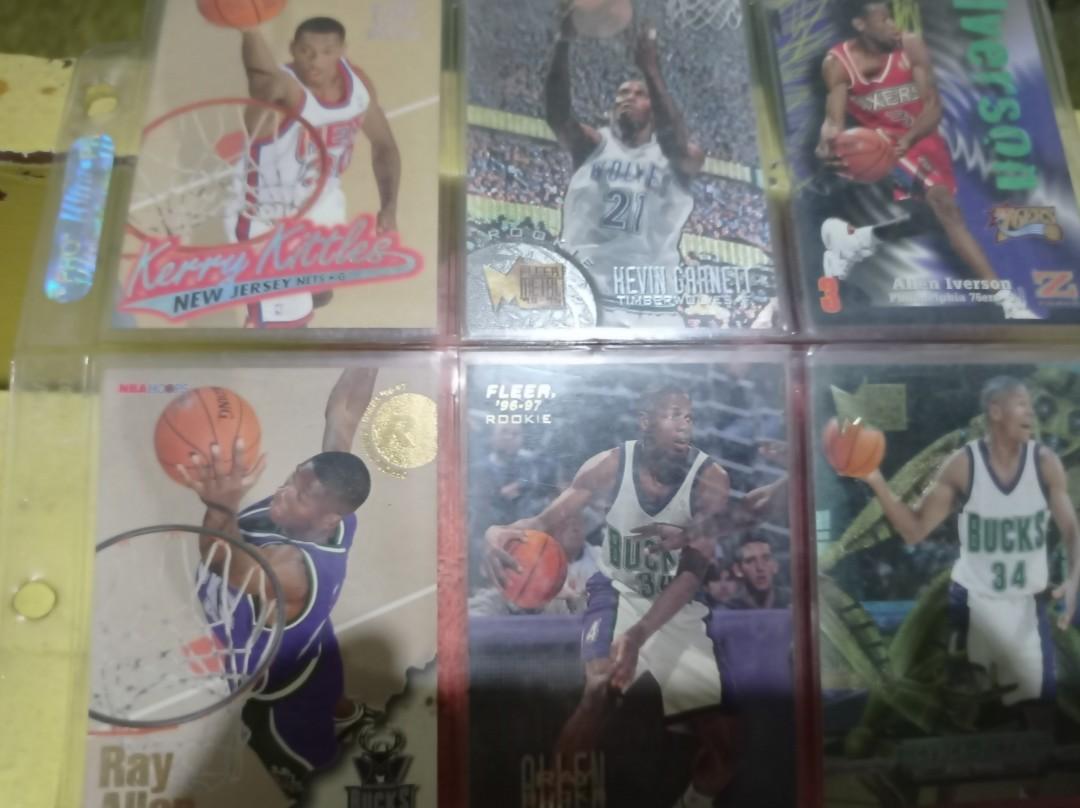 rookie nba cards kobe ray allen garnett as pack, Hobbies & Toys ...