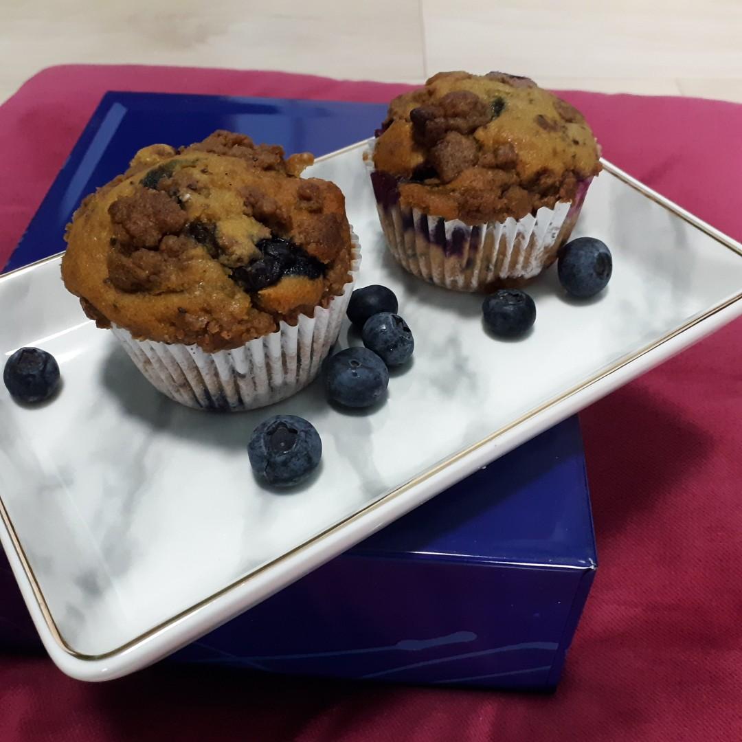 Sakura Milk Pudding/Passion Fruit Milk Pudding/Blueberry Muffins Bakery ...