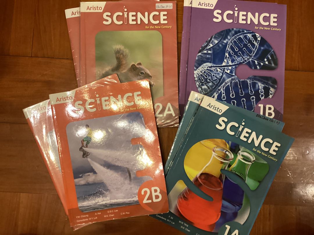 Science Textbook + Workbook 1A 1B 2A 2B, 興趣及遊戲, 書本 & 文具, 教科書 - Carousell