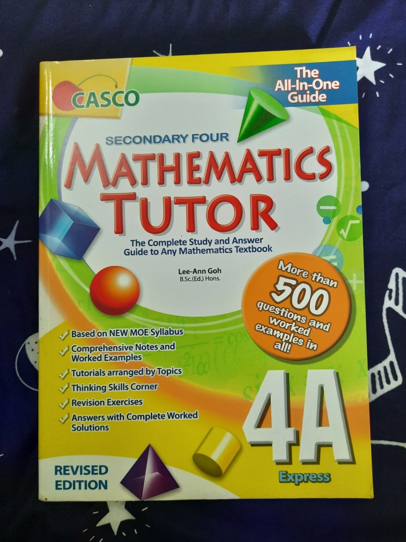 Secondary Four Mathematics Tutor Express 4A, Hobbies & Toys, Books ...
