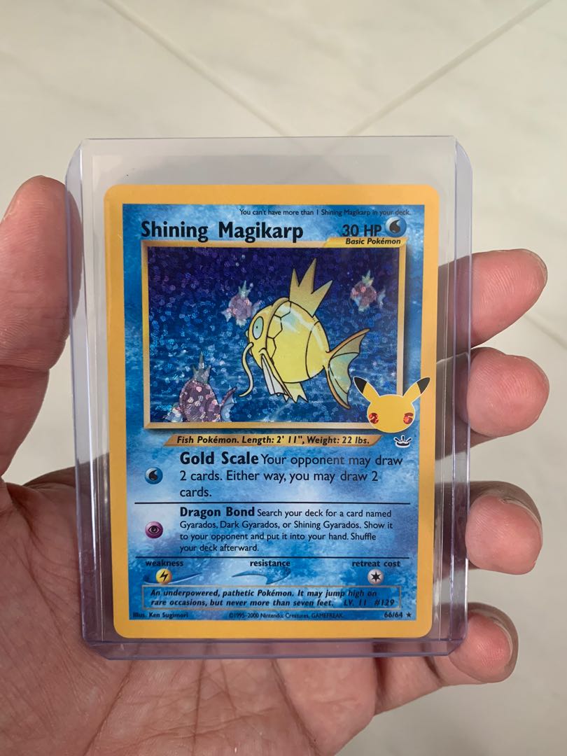 Shining Magikarp - 66/64 - Holo Rare (Celebrations Classic Collection ...