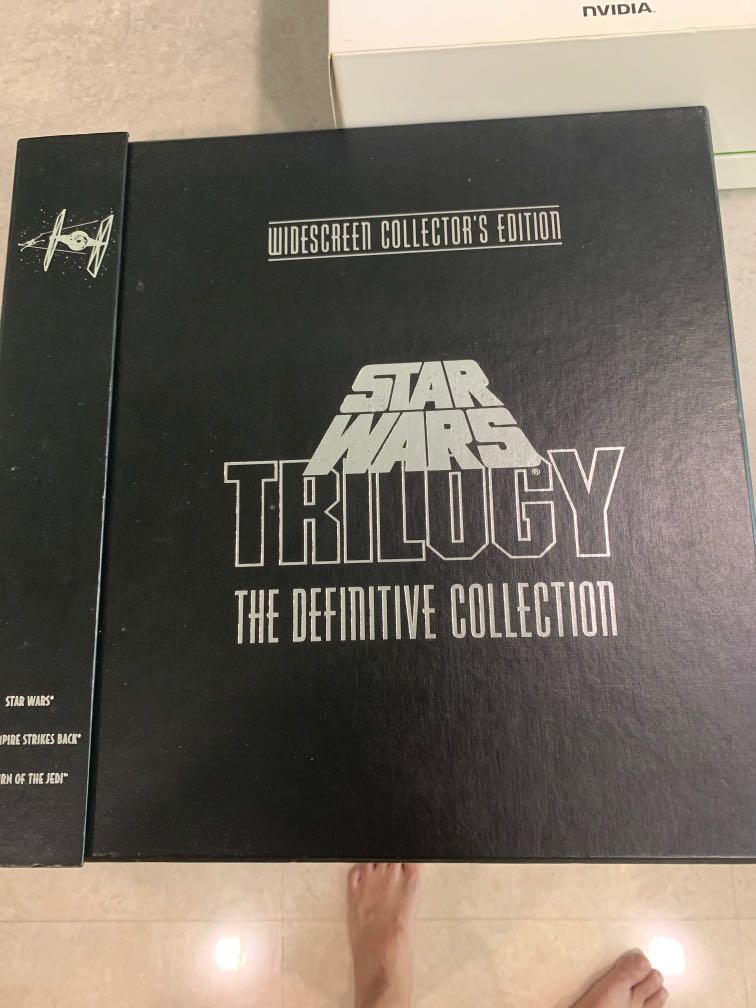 Star Wars Trilogy Laser Disc Box, Hobbies & Toys, Memorabilia ...