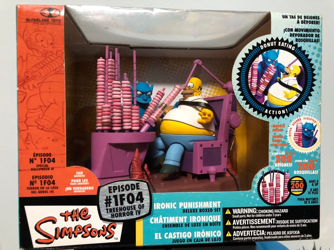 The Simpsons Ironic Punishment Deluxe Box Set - McFarlane Toys, Hobbies ...