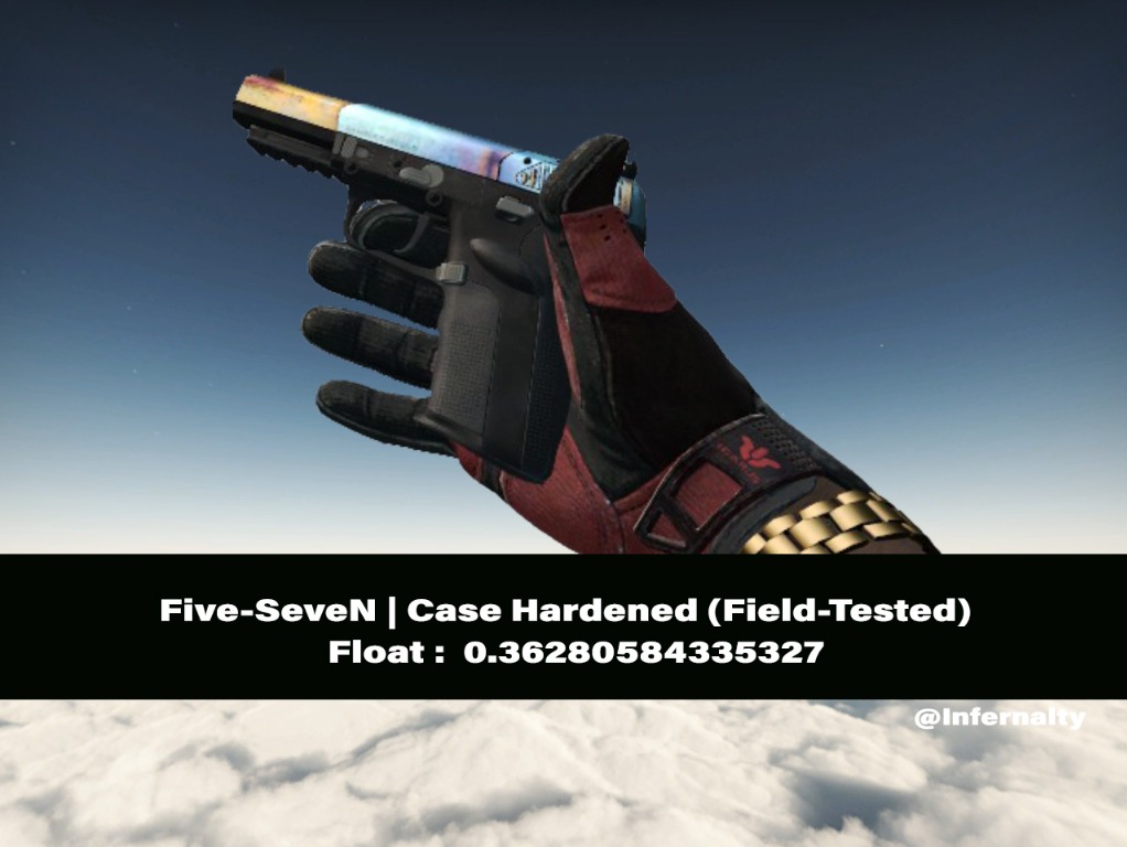 (TIER 2 PATTERN 557) Five-SeveN Case Hardened FT CSGO SKINS KNIVES ...