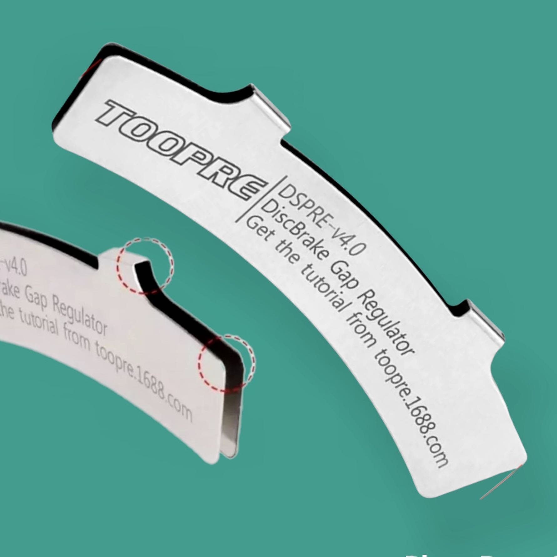 Toopre Bicycle Brake Pad Adjustment Tool for Disc Rotor Mechanical ...