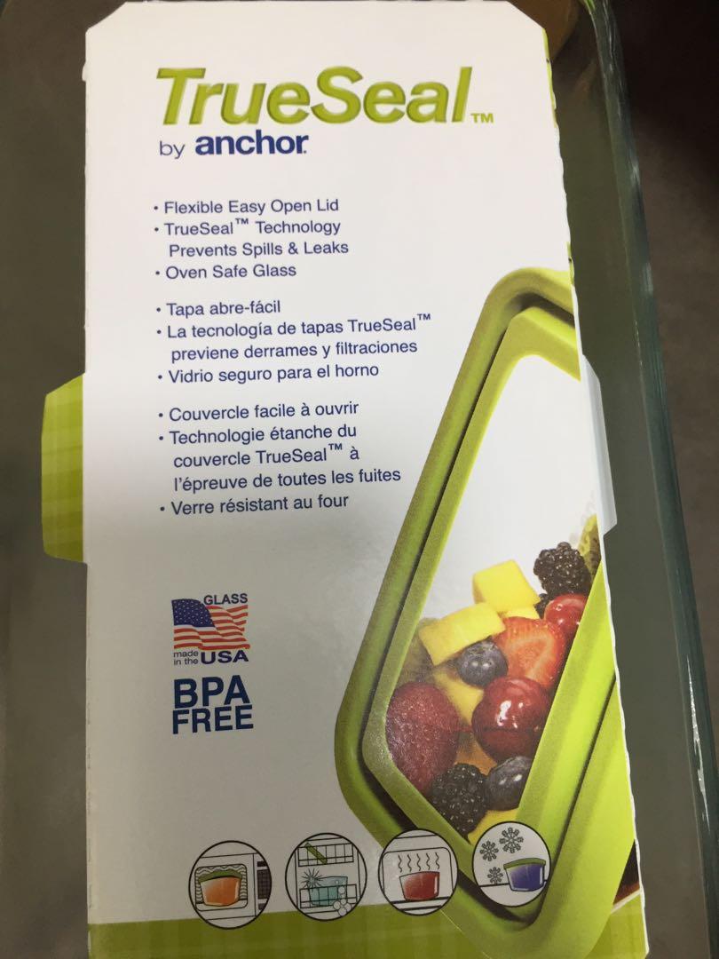 TrueSeal by Anchor Food Storage, Furniture & Home Living, Kitchenware ...