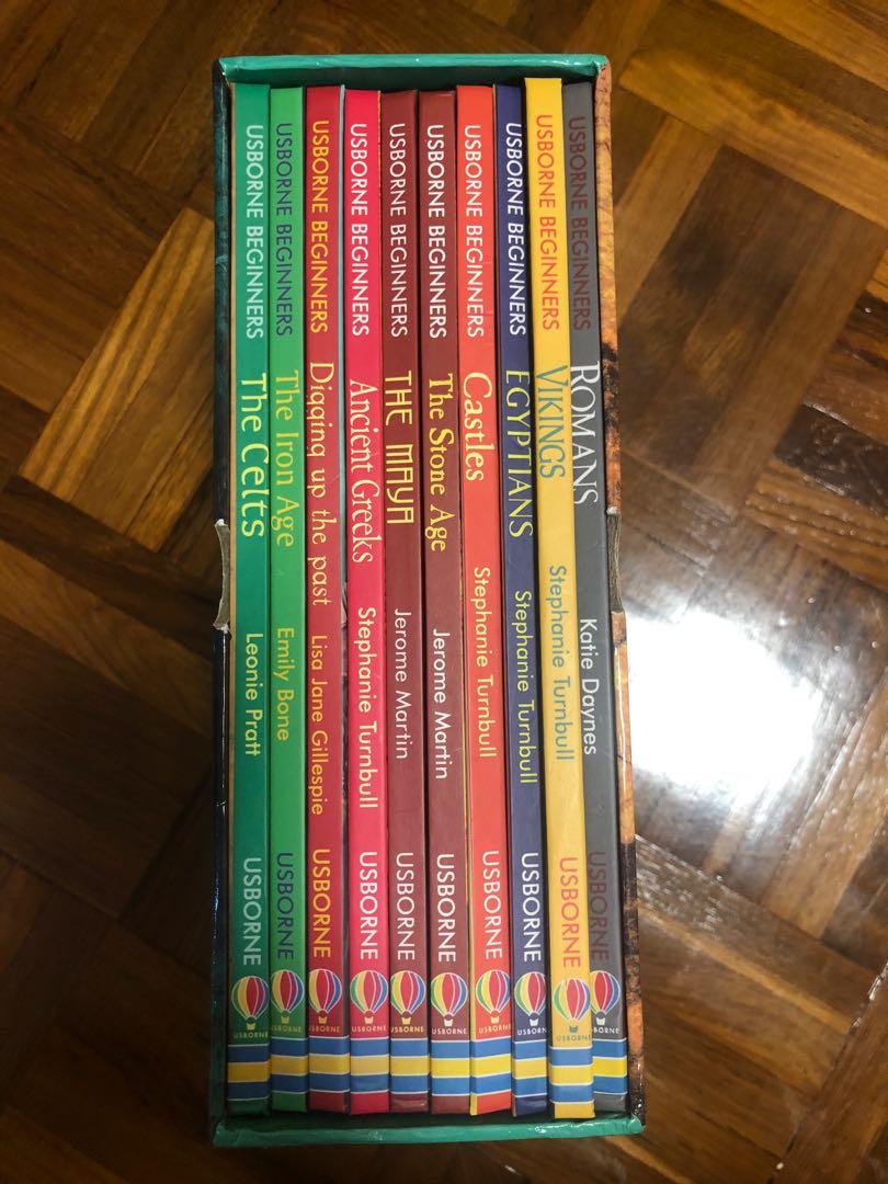 Usborne history book set, 興趣及遊戲, 書本 & 文具, 小朋友書 - Carousell